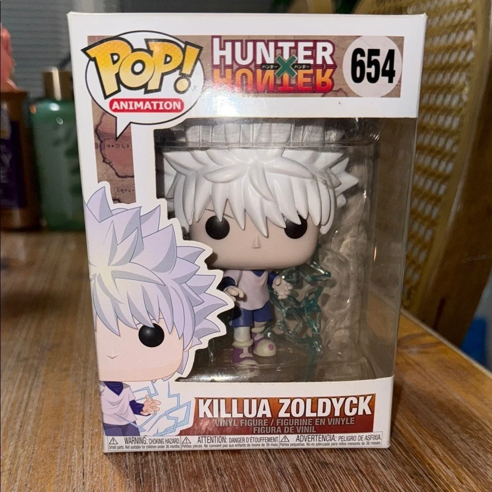 Funko | Other | Funko Pop Killua Zoldyck Hunter X Hunter 654 | Poshmark